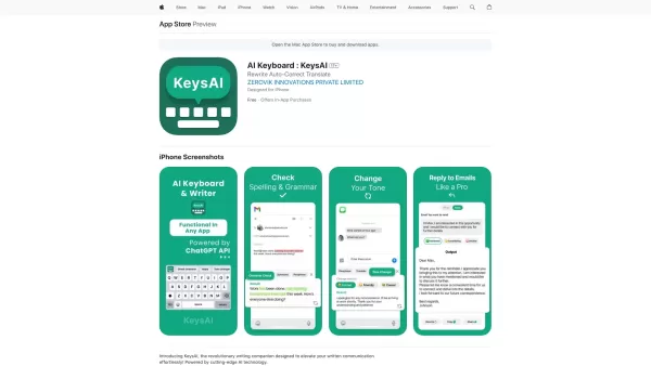 AI Keyboard : KeysAI： - XIX.AI